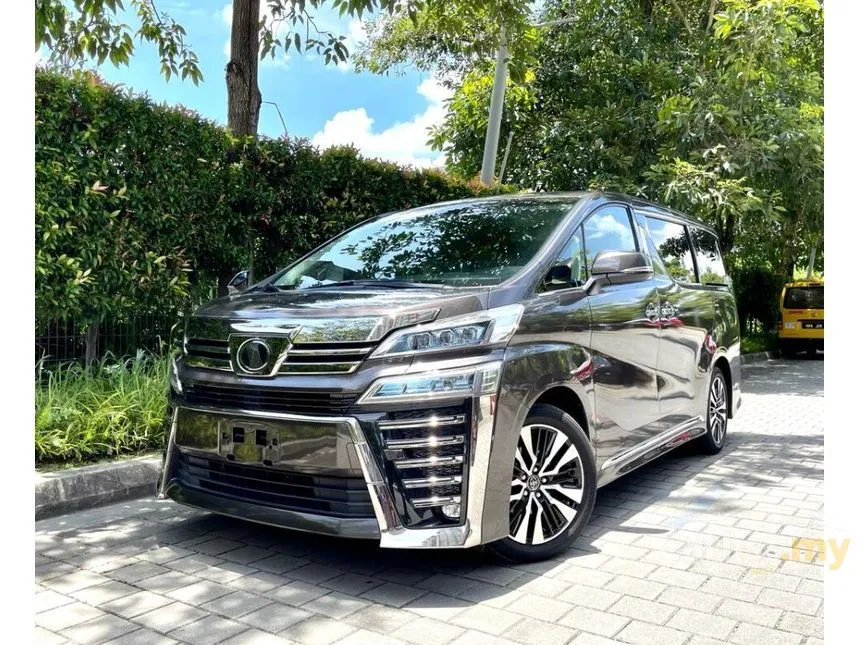 Recon 2019 Toyota Vellfire 2.5 Z G Edition MPV / METALLIC GREY COLOR ...