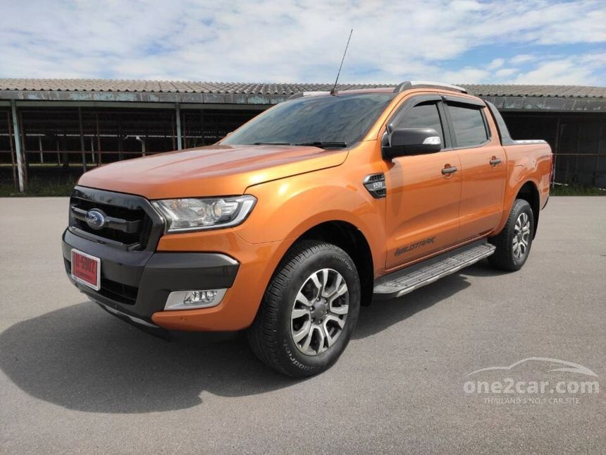 Ford Ranger 2016 DOUBLE CAB (ปี 15-18) WildTrak 3.2 เกียร์อัตโนมัติ สี ...