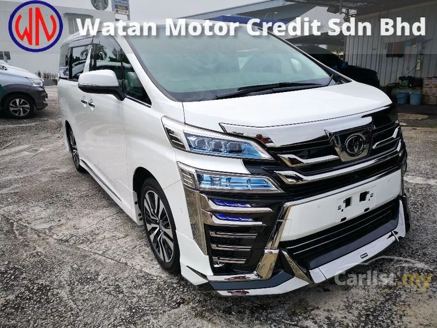 Recon 2020 Toyota Vellfire 2.5 Z G 3LED JBL Sound System Modellista ...