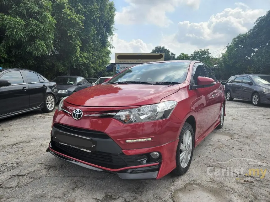 Used 2016 Toyota Vios 1.5 E Sedan Facelift Dual VVT-i 7 Speed TRD ...