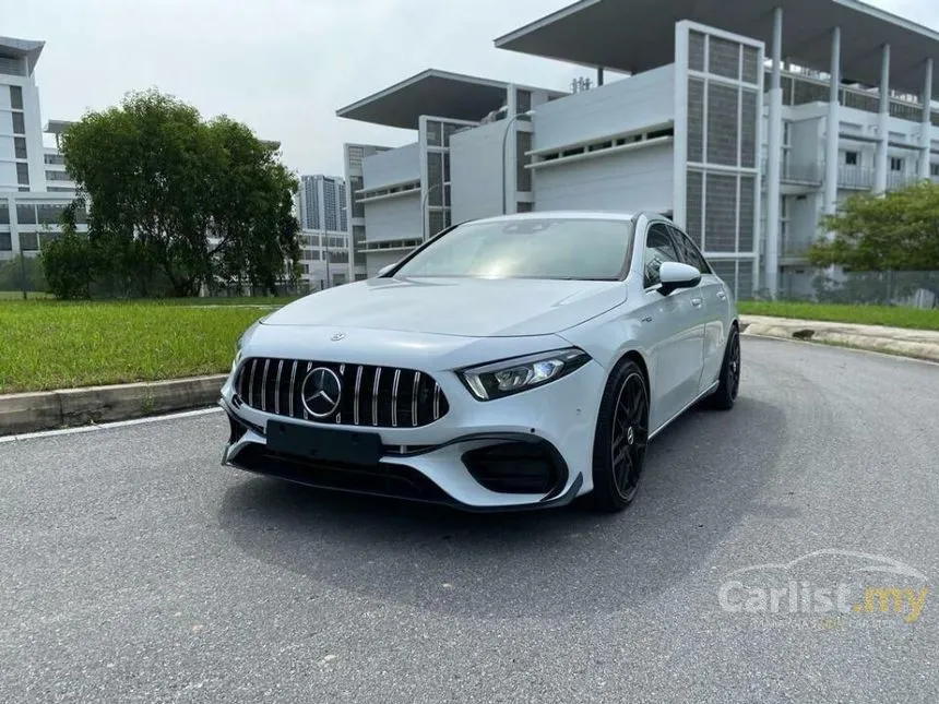 Recon Mercedes Benz A250 4MATIC Sedan EDITITION, AMG45 Type BodyKit For AERO Bumper, Japan Sepc ...