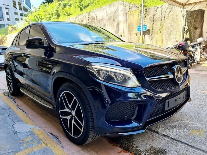 Mercedes-Benz GLE450 2016 AMG 3.0 in Kuala Lumpur Automatic Coupe Blue ...