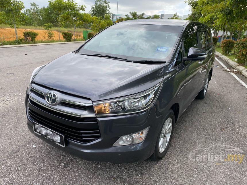 Toyota Innova 2017 X 2.0 in Johor Automatic MPV Grey for RM 93,800 ...