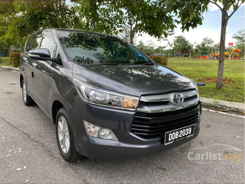 Toyota Innova 2017 X 2.0 in Johor Automatic MPV Grey for RM 93,800 ...