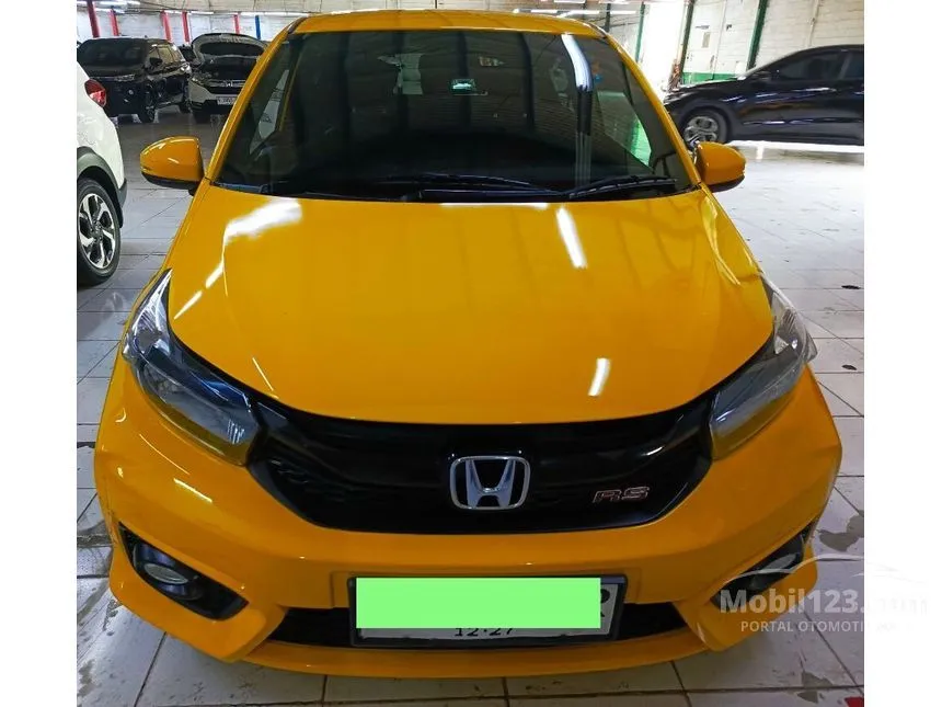 Jual Mobil Honda Brio 2020 RS 1.2 di Banten Automatic Hatchback Kuning ...
