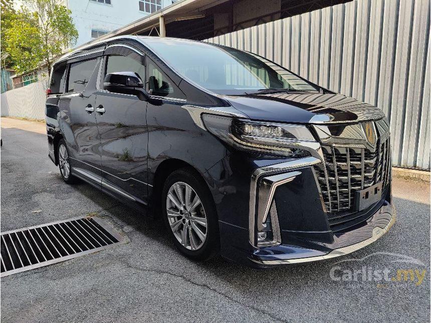 Recon PURPLE BLACK 2021 Toyota Alphard 2.5 S SA TYPE GOLD HIGH SPEC JBL ...