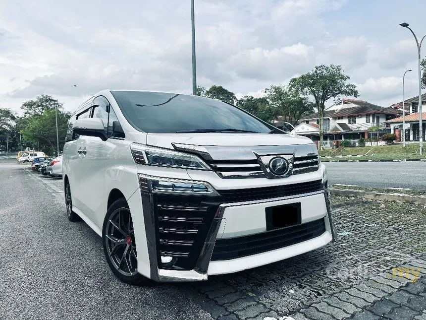 Used 2018 Toyota Vellfire 2.5 Z Spec 8 Seater Black Interior 1 Year ...