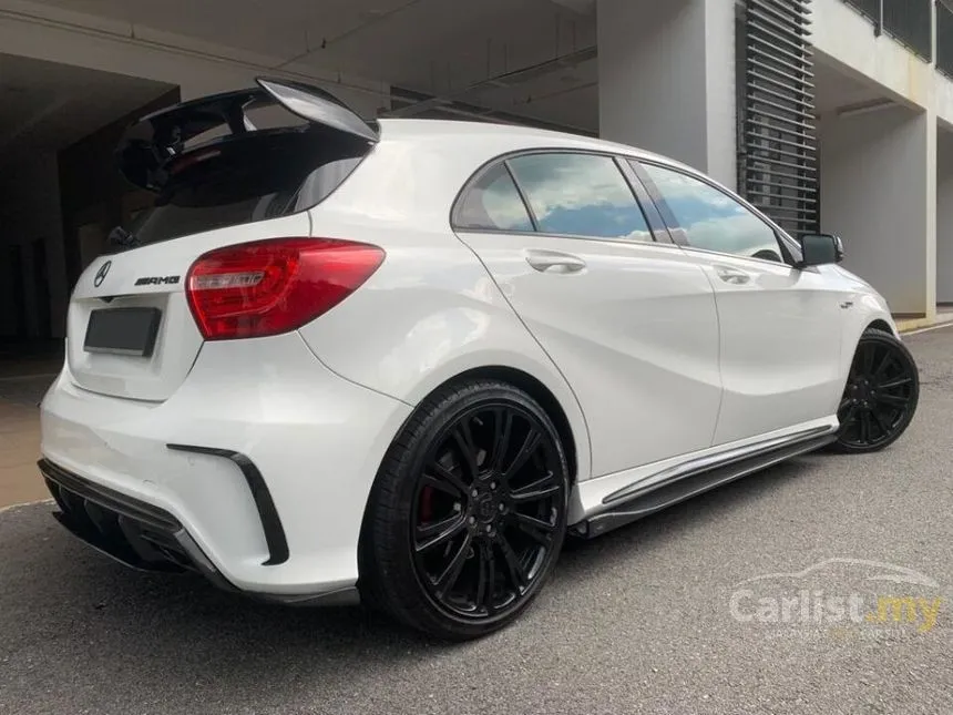 Used 2014 Mercedes-Benz A250 2.0 Sport AMG A45 BodyKit Carbon Trim with Brabus Rim 1 Year ...