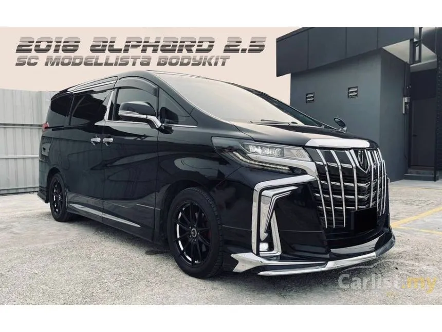Used 2018 TOYOTA ALPHARD 2.5 SC Modellista Bodykit - Carlist.my