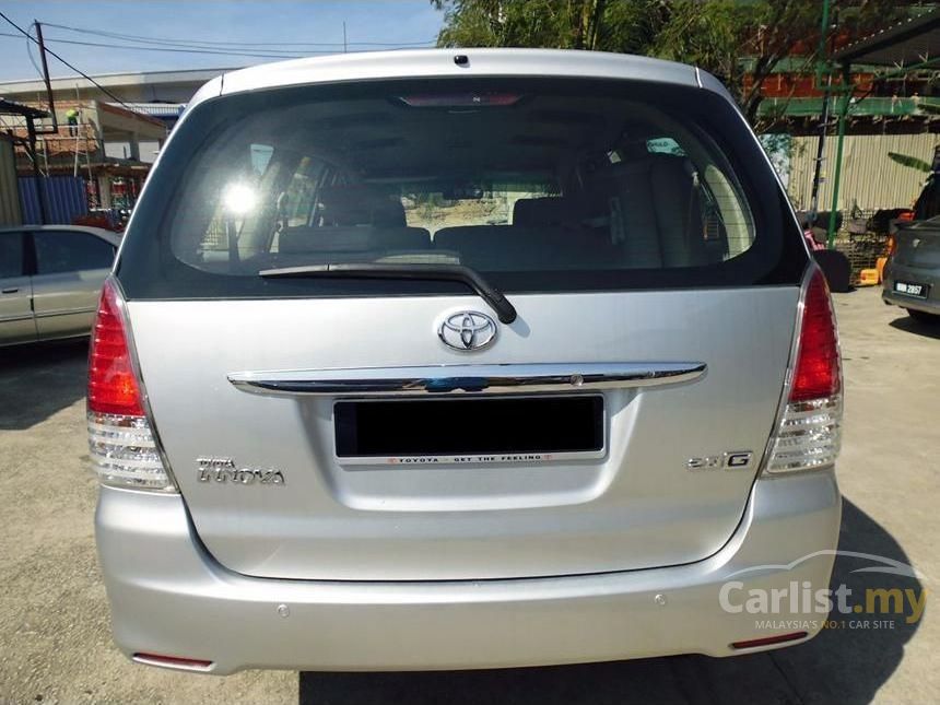 Toyota Innova 2008 G 2.0 in Selangor Automatic MPV Silver for RM 46,800 ...
