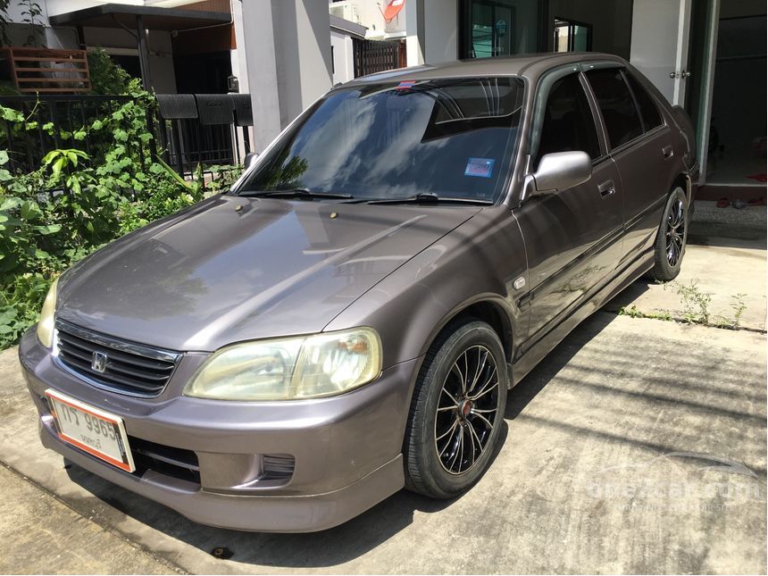 Honda City 2002 TYPE-Z (ปี 99-02) Type-Z EXi 1.5 เกียร์อัตโนมัติ สีเทา ...