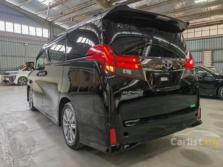 Recon 2017 Toyota Alphard 2.5 SA TYPE BLACK (UNREG-PRE-CRASH SAFETY ...