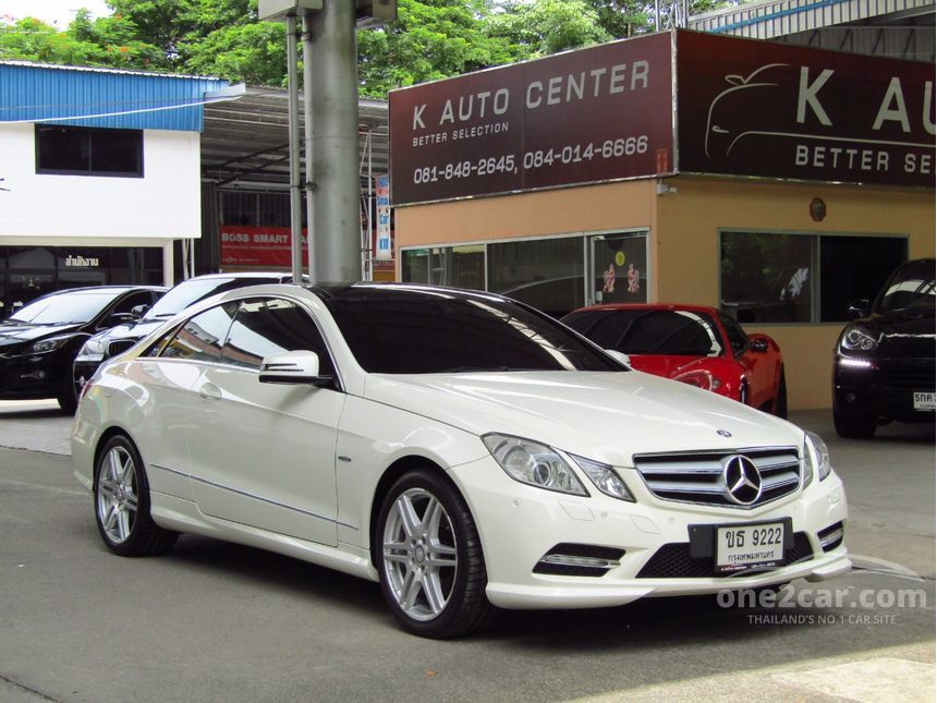 Mercedes-Benz E200 CGI 2012 Sport 1.8 in กรุงเทพและปริมณฑล Automatic Coupe สีขาว for 1,950,000 ...