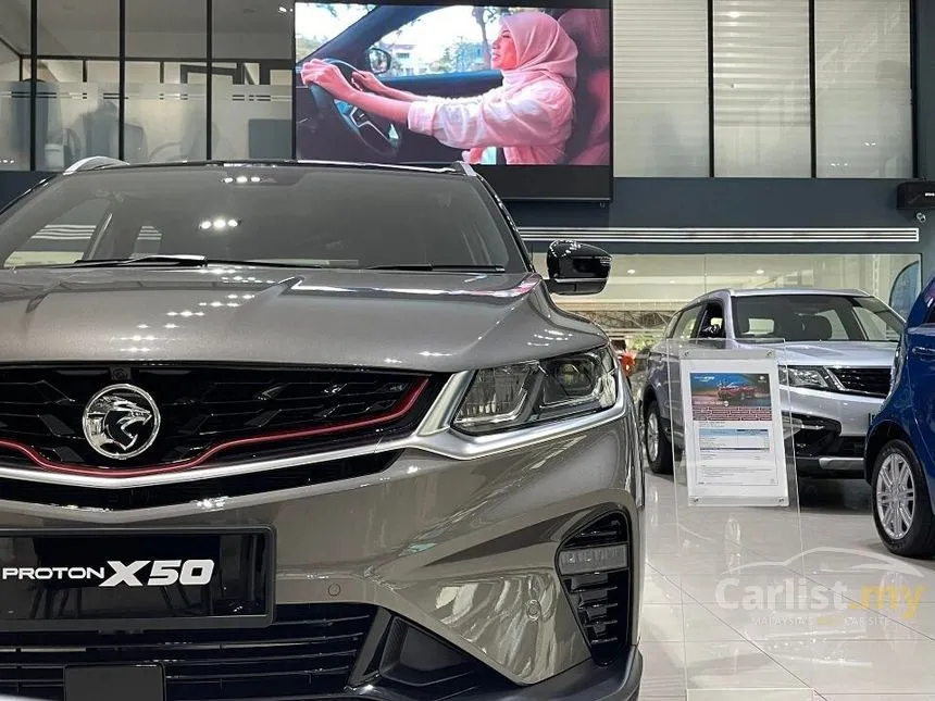 New 2023 Proton X50 1.5 TGDI Flagship SUV Ready Stock With Free Coating ...