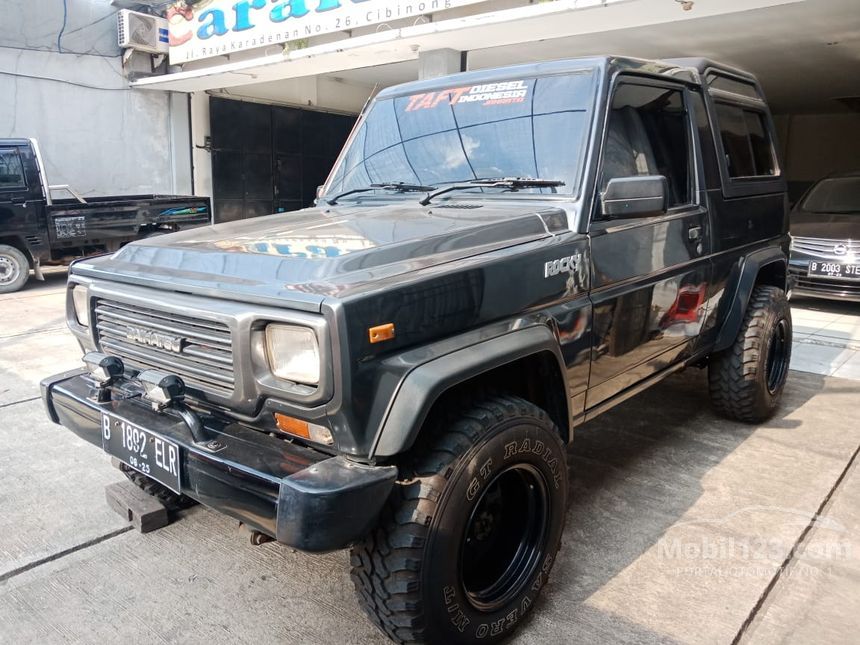 Jual Mobil Daihatsu Rocky 1991 2.8 di Jawa Barat Manual Jeep Hitam Rp ...