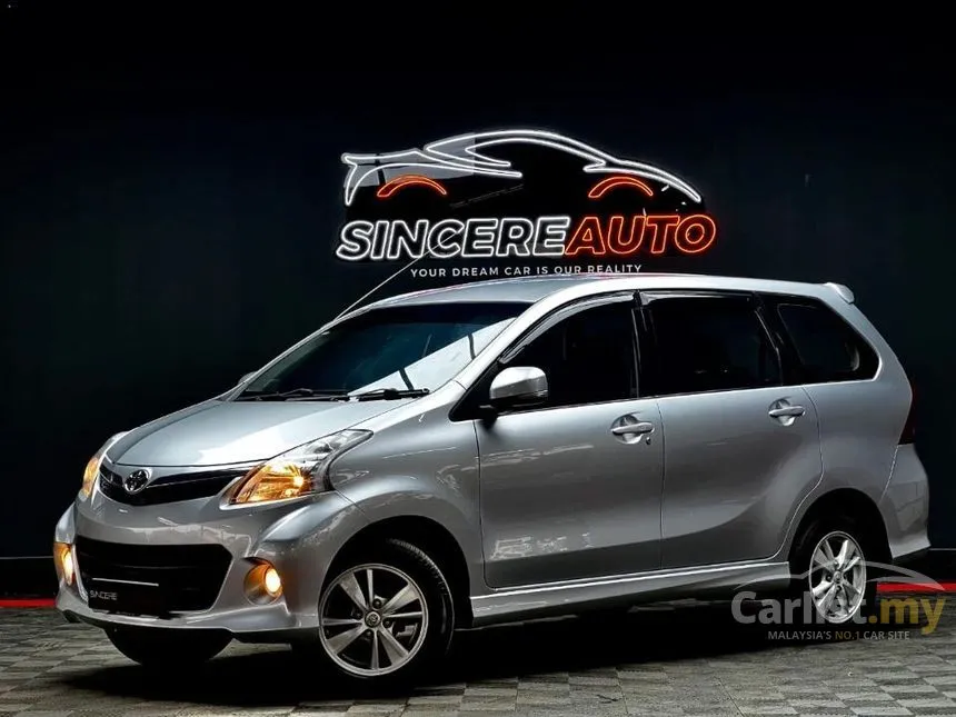 Used 2013 Toyota Avanza 1.5 S FACELIFT, MPV 7 SEATER, MPV KING,REVERSE ...