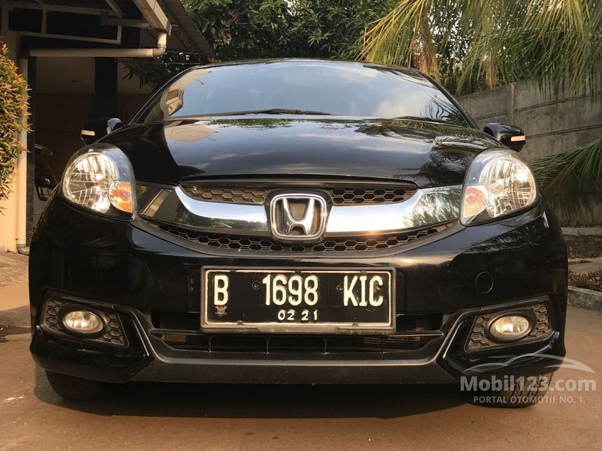 Jual Mobil Honda Mobilio 2015 E 1.5 di Jawa Barat Manual MPV Hitam Rp ...