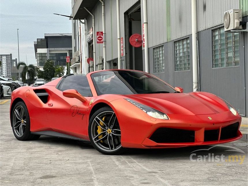 Used 2018 FERRARI 488 SPIDER CONVERTIBLE 3.9 V8 LOCAL UNIT, DIRECT ...