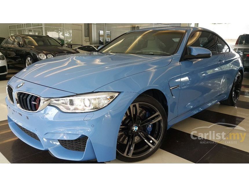 Recon 2015 BMW M4 3.0 Coupe MARINA BLUE LIMITED COLOUR UNREG - Carlist.my
