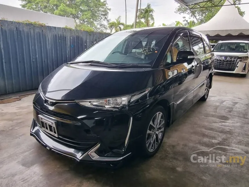 Recon 2018 Toyota Estima 2.4 Aeras Modellista Aero Kit Roof Monitor ...