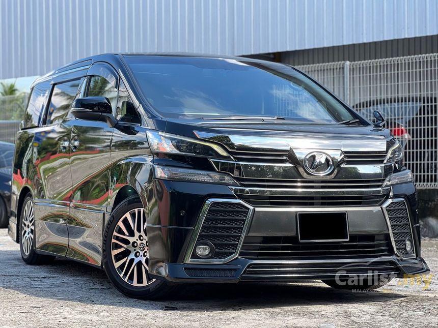 Used 2016 Toyota Vellfire 2.5 ZG MPV Tein Flex EDFC Admiratiom Bodykit ...