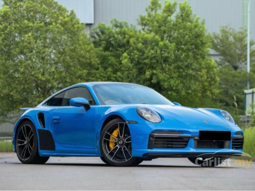 Recon 2021 Porsche 911 3.7 Turbo S (Best Deal in Town) Shark Blue ...