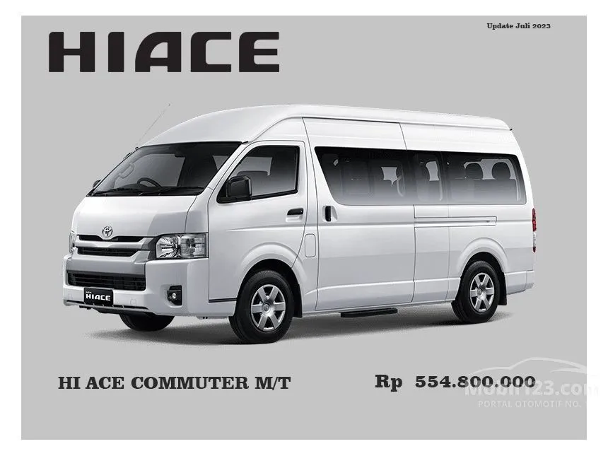 Jual Mobil Toyota Hiace 2023 Commuter 3.0 di DKI Jakarta Manual Van ...
