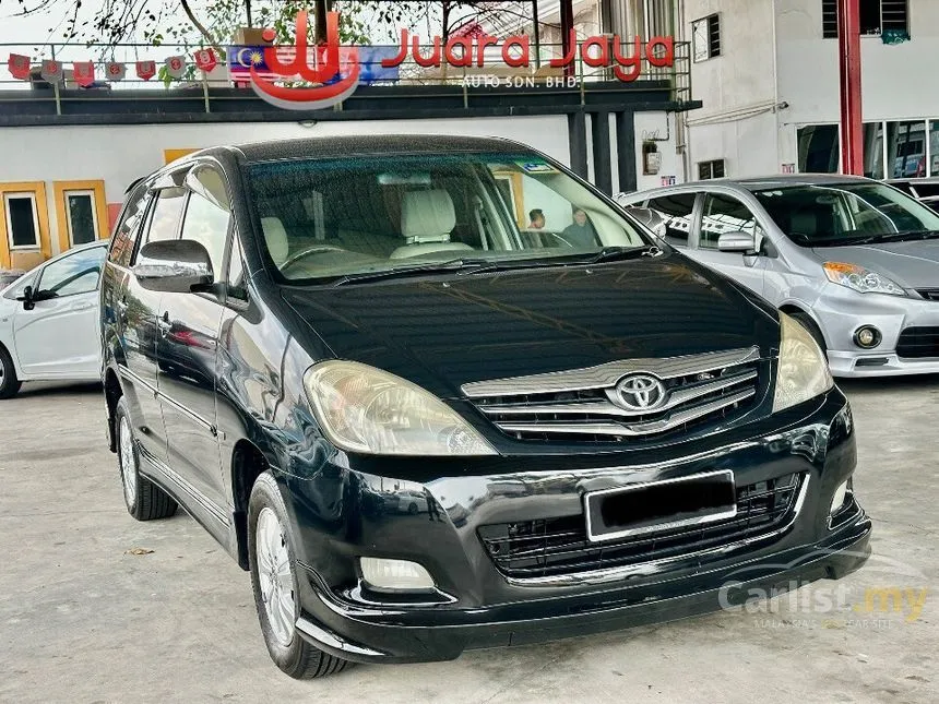 Used 2009 Toyota Innova 2.0 G MPV - Carlist.my
